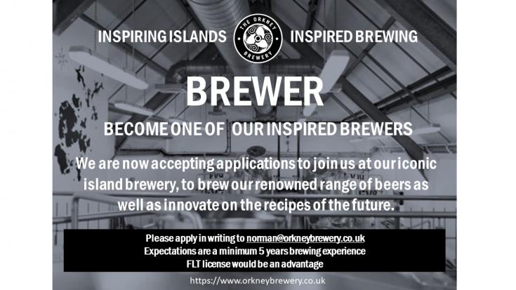 We're Hiring - Brewer | Sinclair Breweries